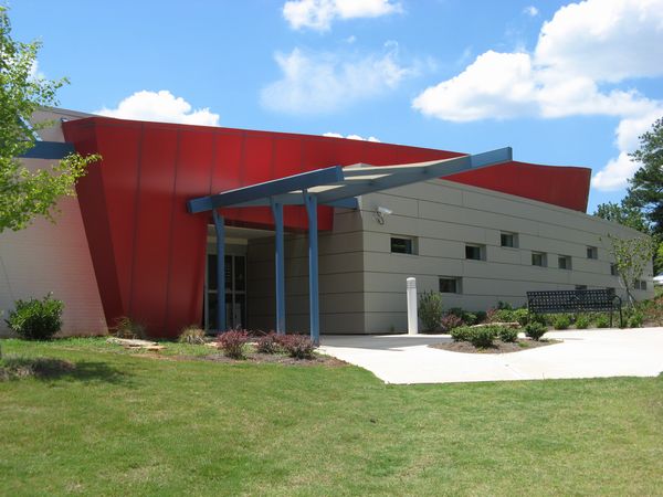 Auburn University Mell Classroom Building Entry Canopy