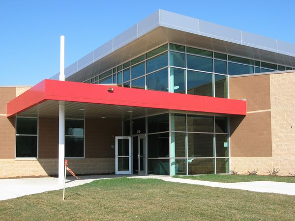 Auburn University Mell Classroom Building Entry Canopy